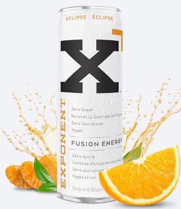 Exponent "X" Energy Drink. "ECLIPSE", Orange-Tangerine, 355ml ...